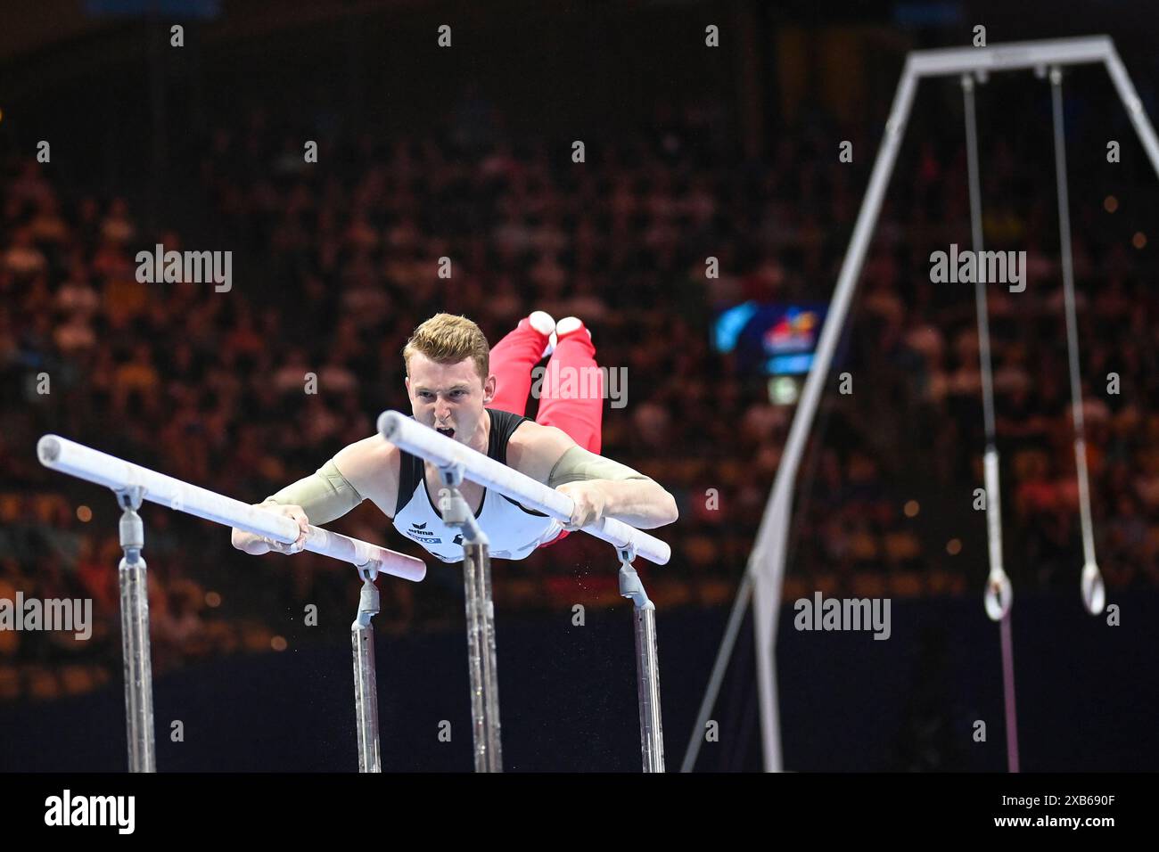 Nils Dunkel (Germany). Artistic Gymnastics, Men's Parallel bars ...