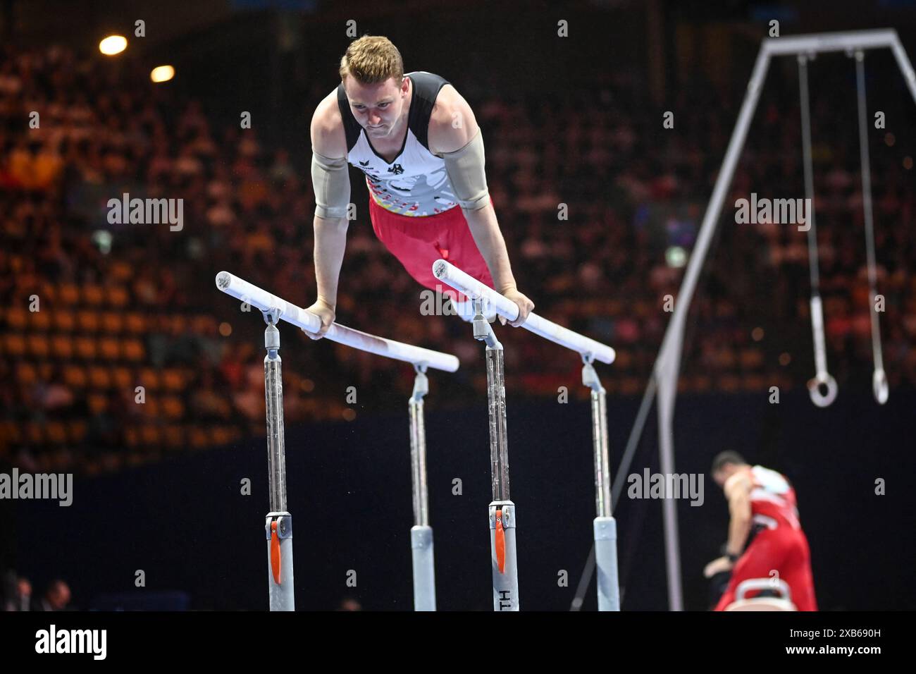 Nils Dunkel (Germany). Artistic Gymnastics, Men's Parallel bars ...