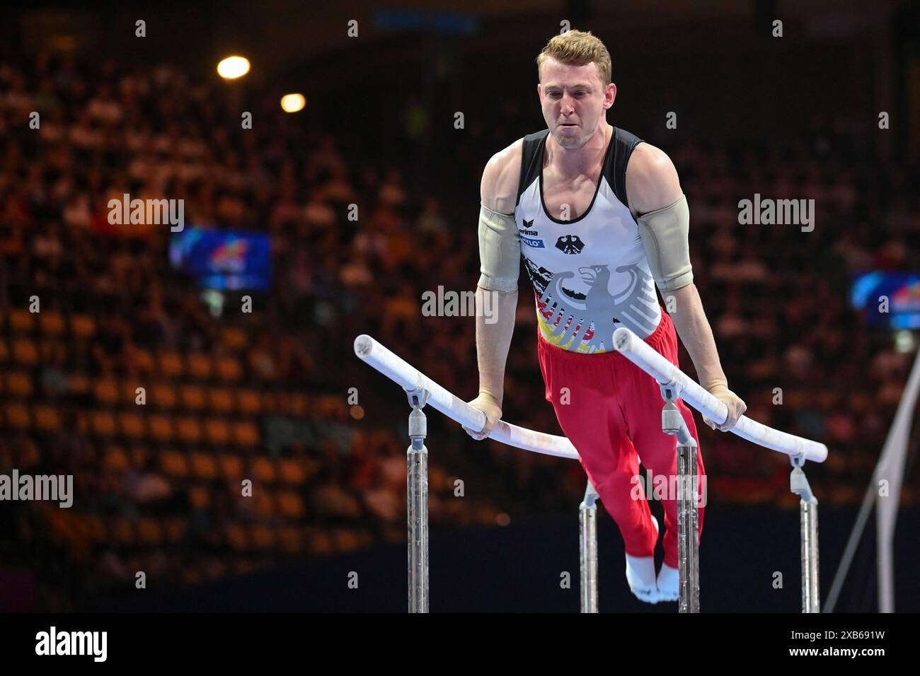 Nils Dunkel (Germany). Artistic Gymnastics, Men's Parallel bars ...