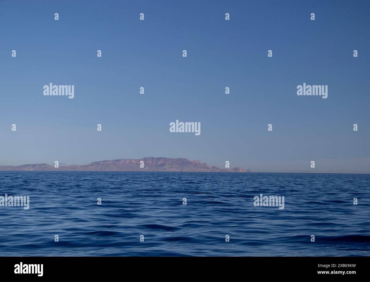 The rural coast line near La Ventana in Baja California Sur, Mexico ...