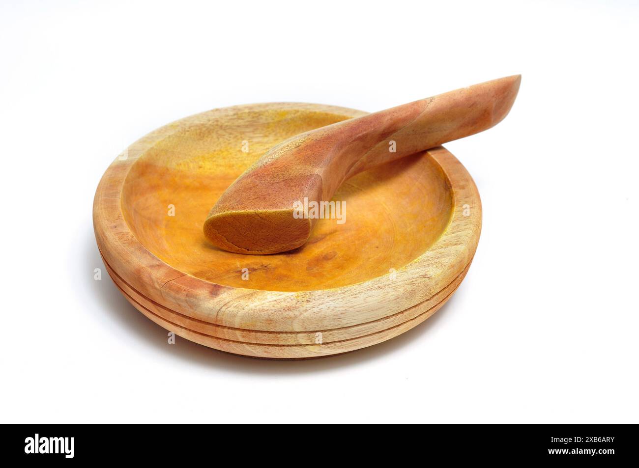Wood grinding on a white background Stock Photo - Alamy