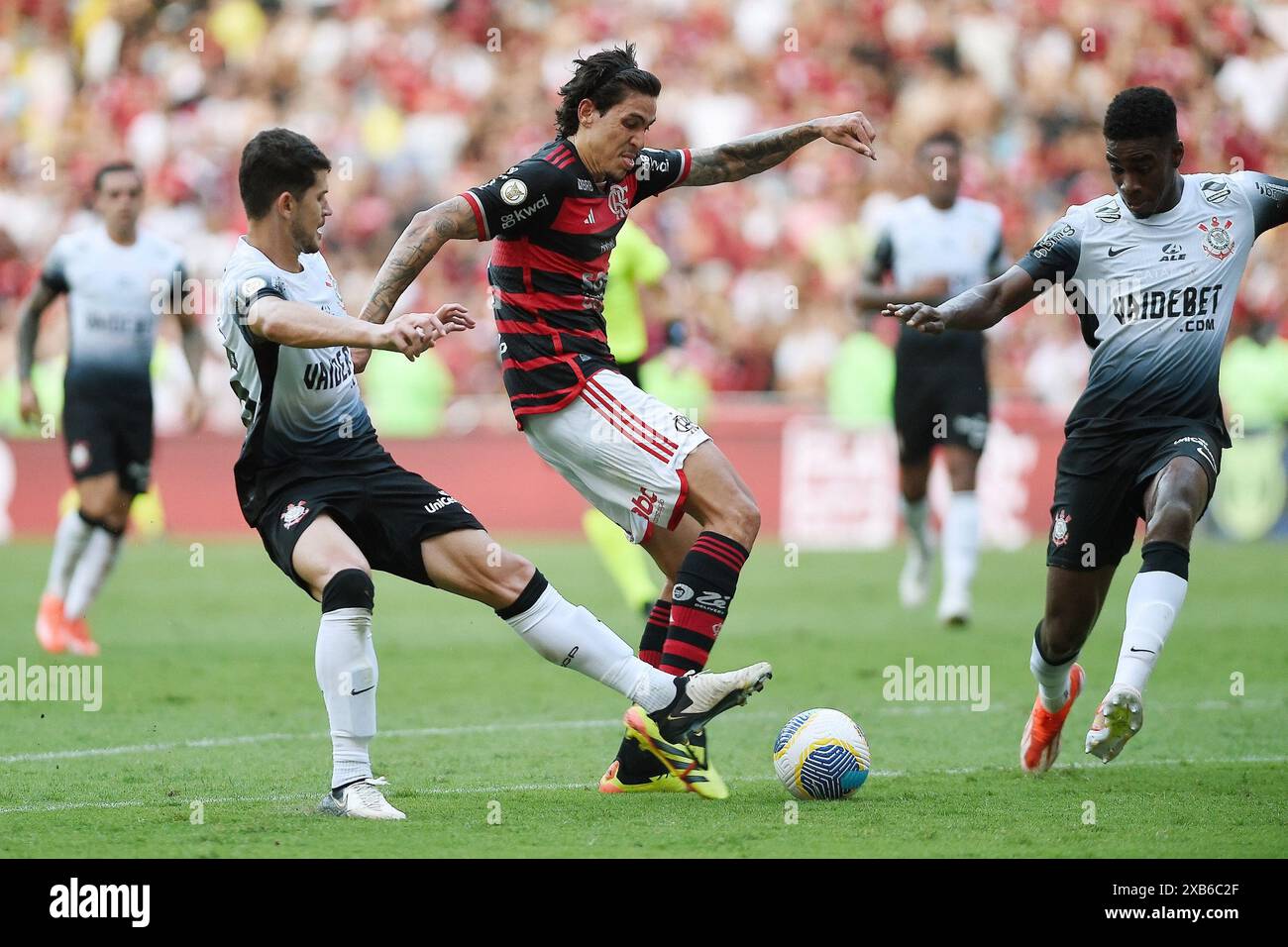 Rio de Janeiro, Brazil, May 11, 2024. Soccer player Pedro of the ...