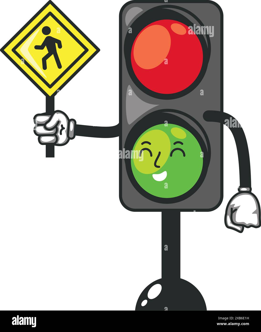 pedestrian traffic light walk signal Stock Vector Image & Art - Alamy