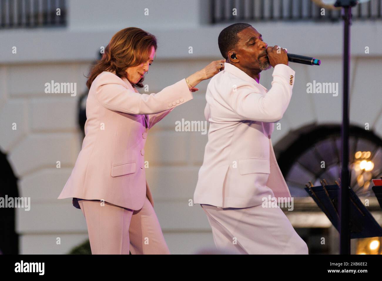 Washington, United States. 10th June, 2024. Singer Kirk Franklin ...