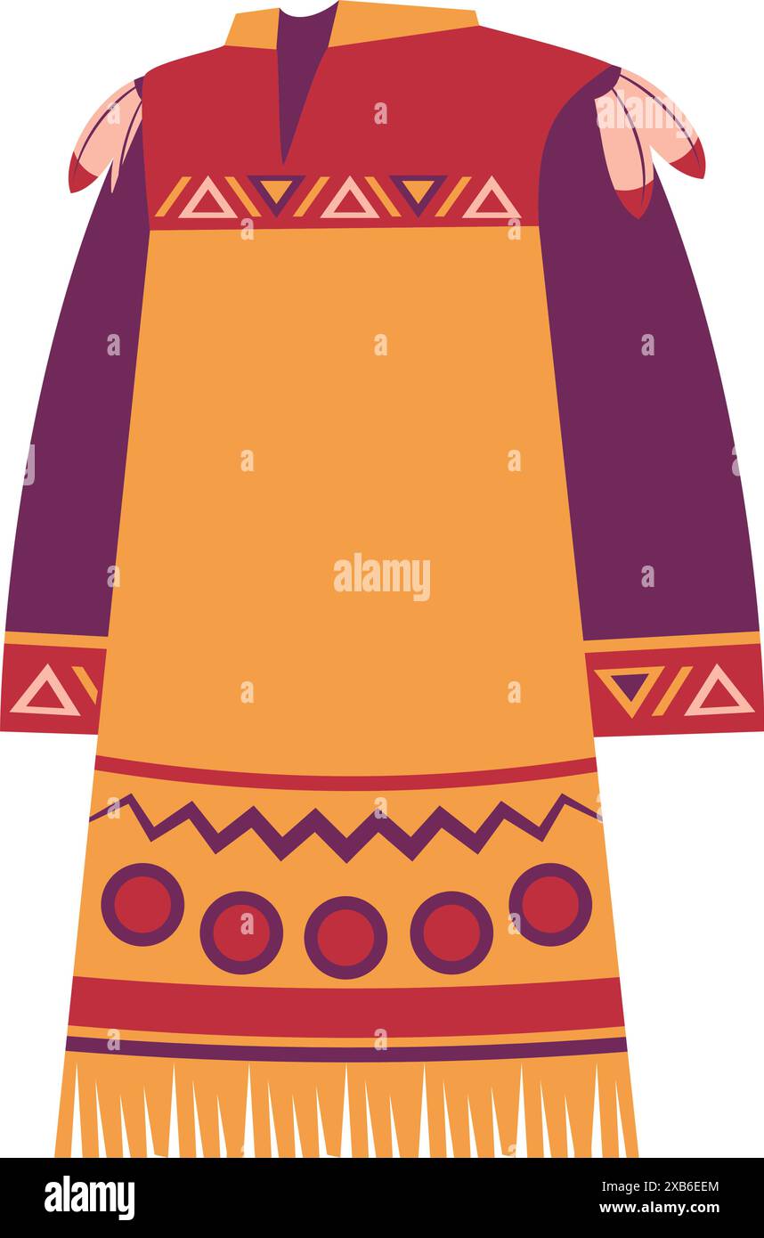 indigenous traditional clothes Stock Vector Image & Art - Alamy