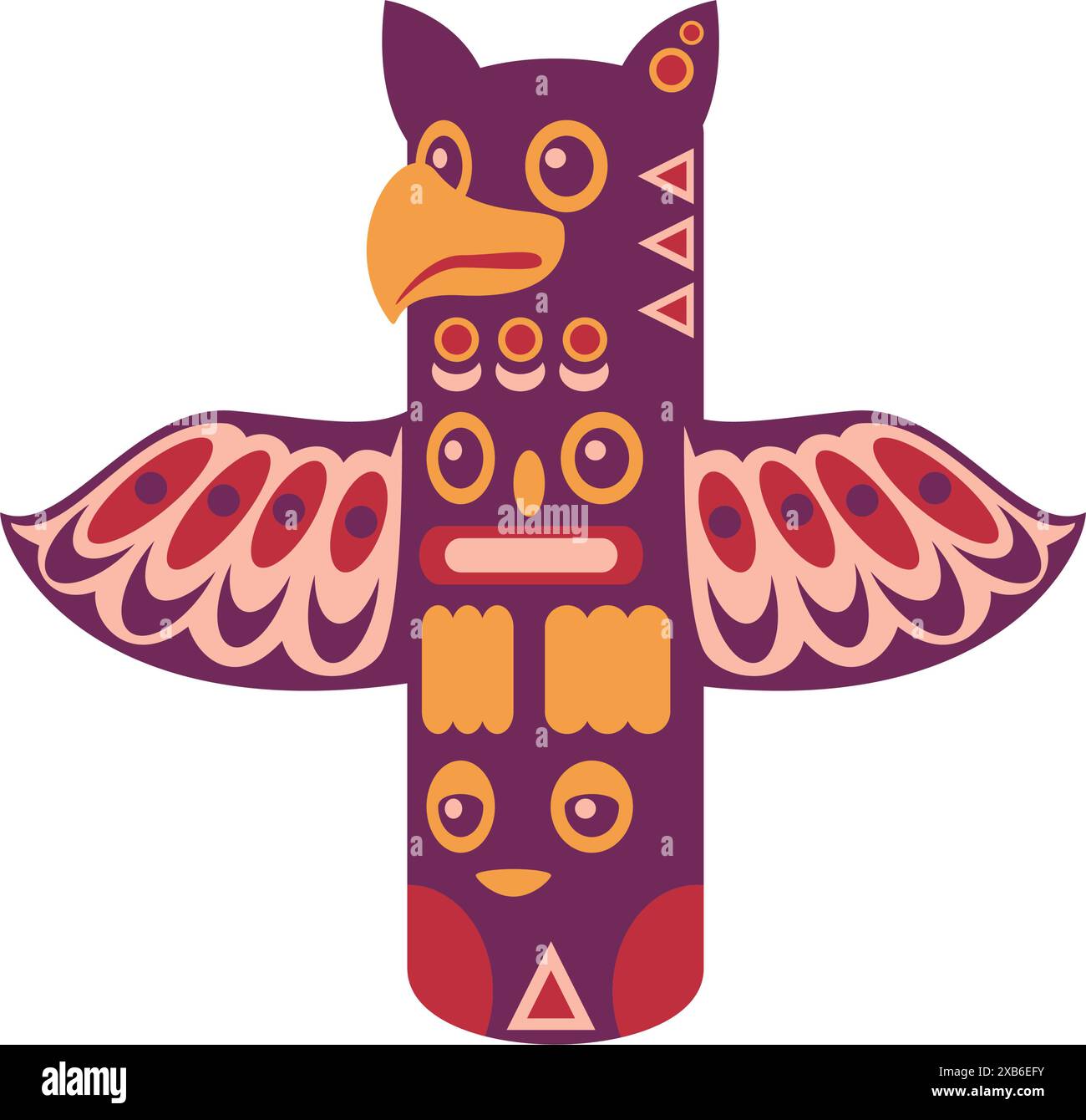 indigenous ancient totem animal Stock Vector Image & Art - Alamy
