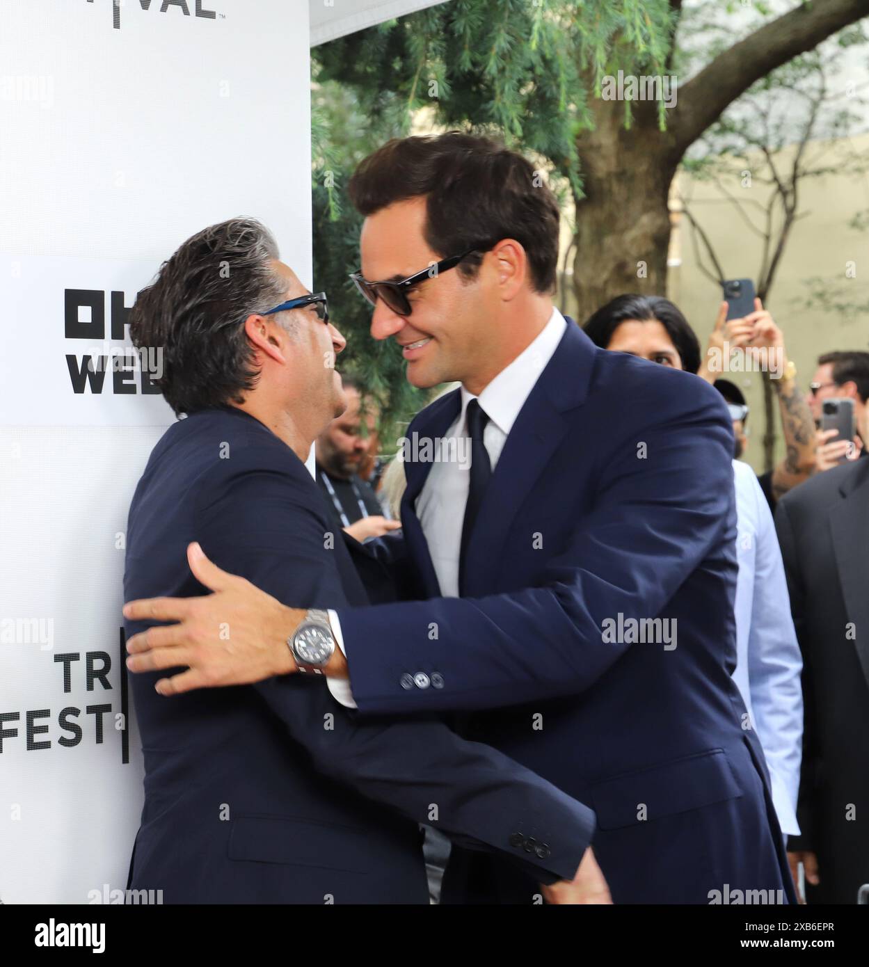 New York, NY. June 10, 2024. Roger Federer attends the world premiere ...