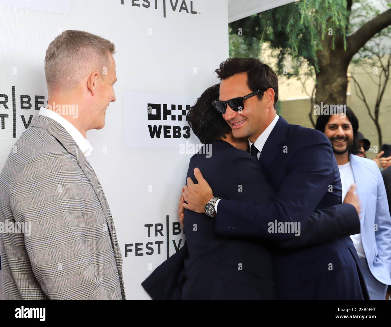 New York, NY. June 10, 2024. Roger Federer attends the world premiere ...