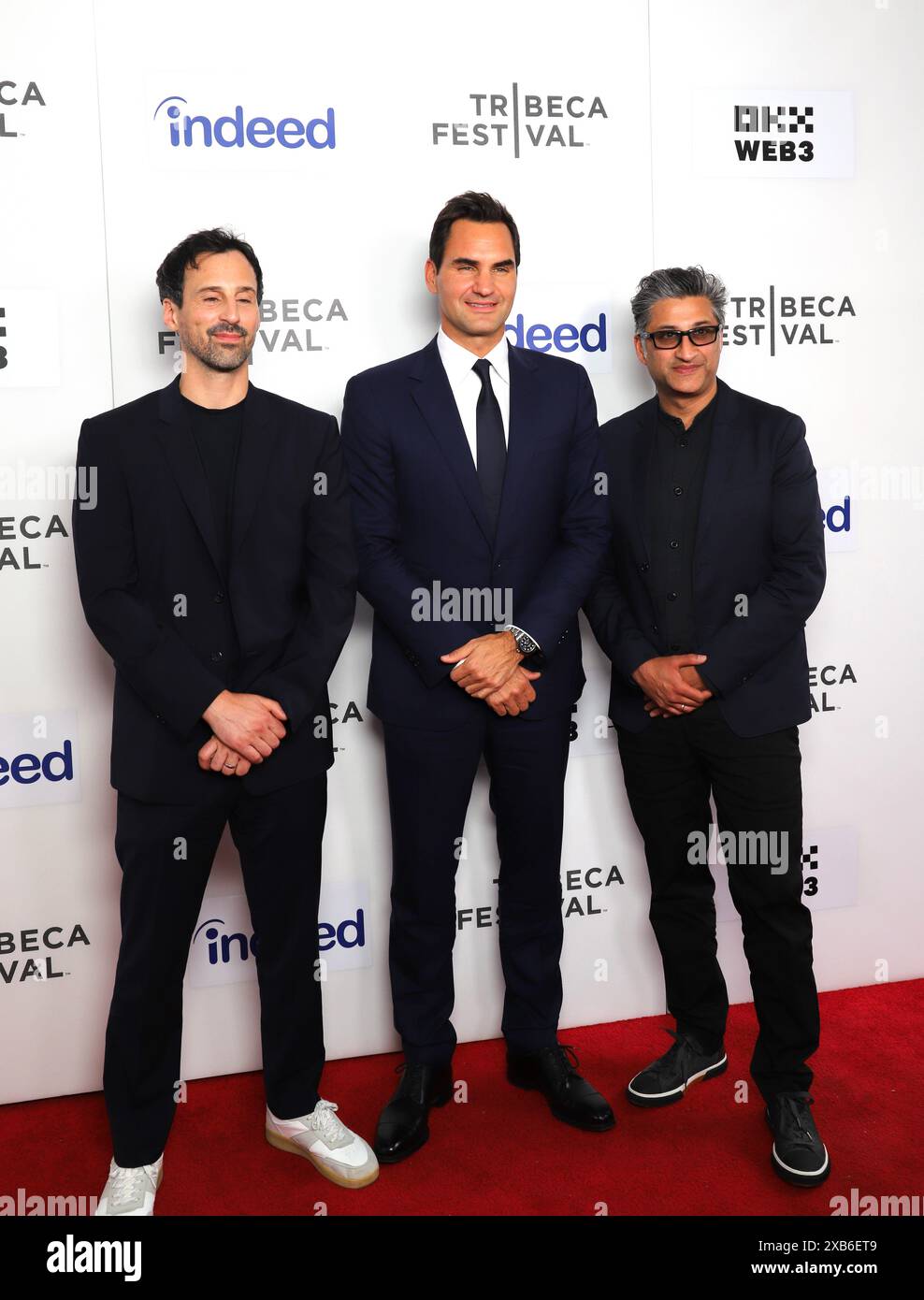New York, NY. June 10, 2024. Roger Federer attends the world premiere ...