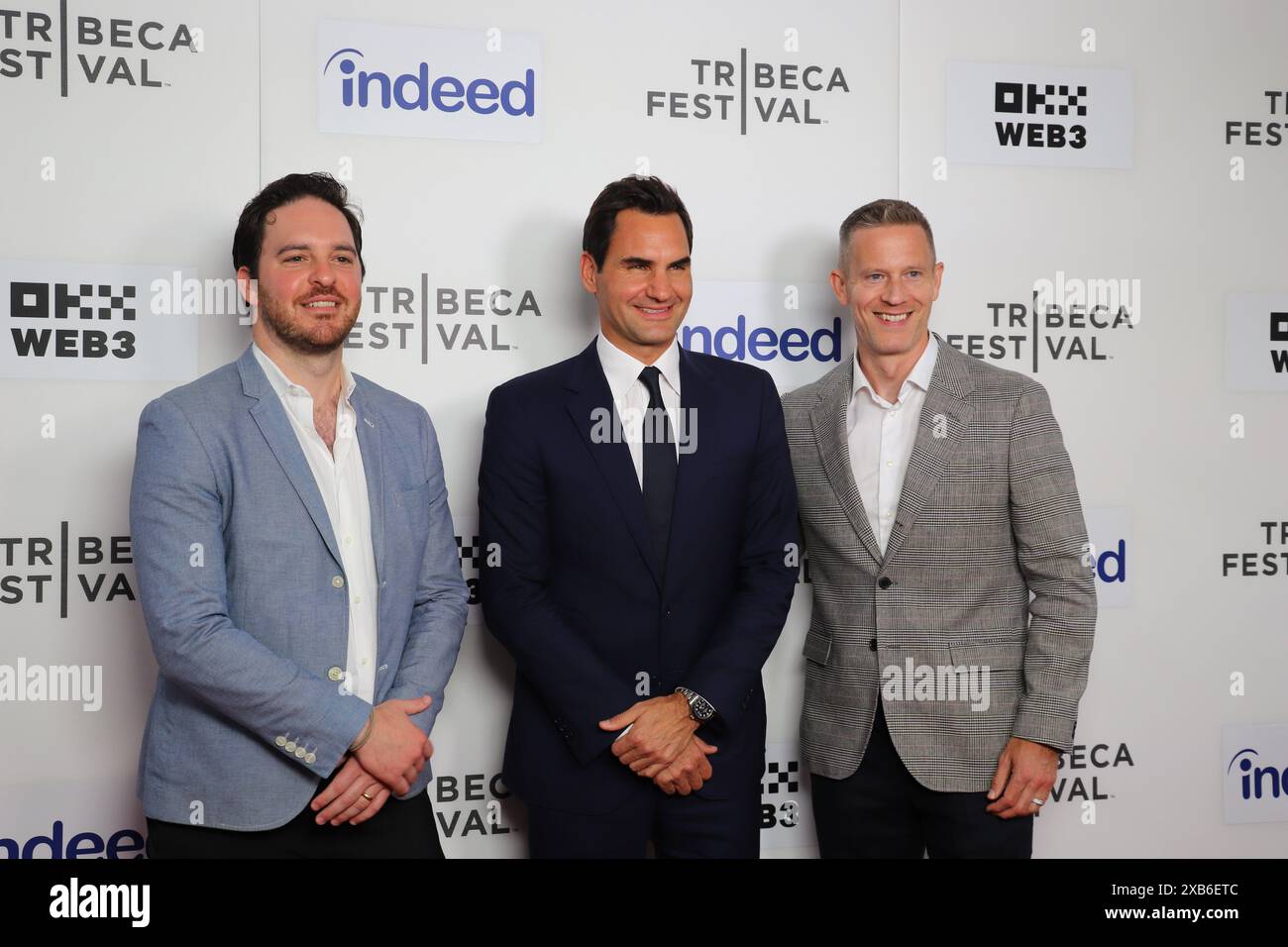 New York, NY. June 10, 2024. Roger Federer attends the world premiere ...