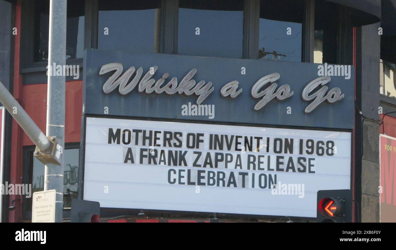 West Hollywood, California, USA 10th June 2024 Frank Zappa Day declared ...