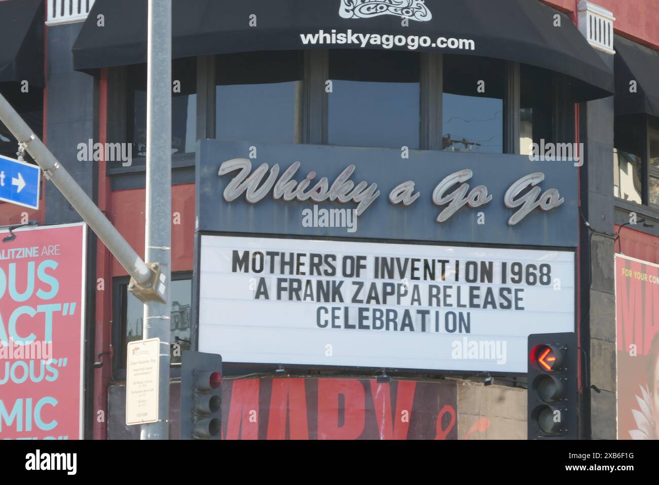 West Hollywood, California, USA 10th June 2024 Frank Zappa Day declared ...