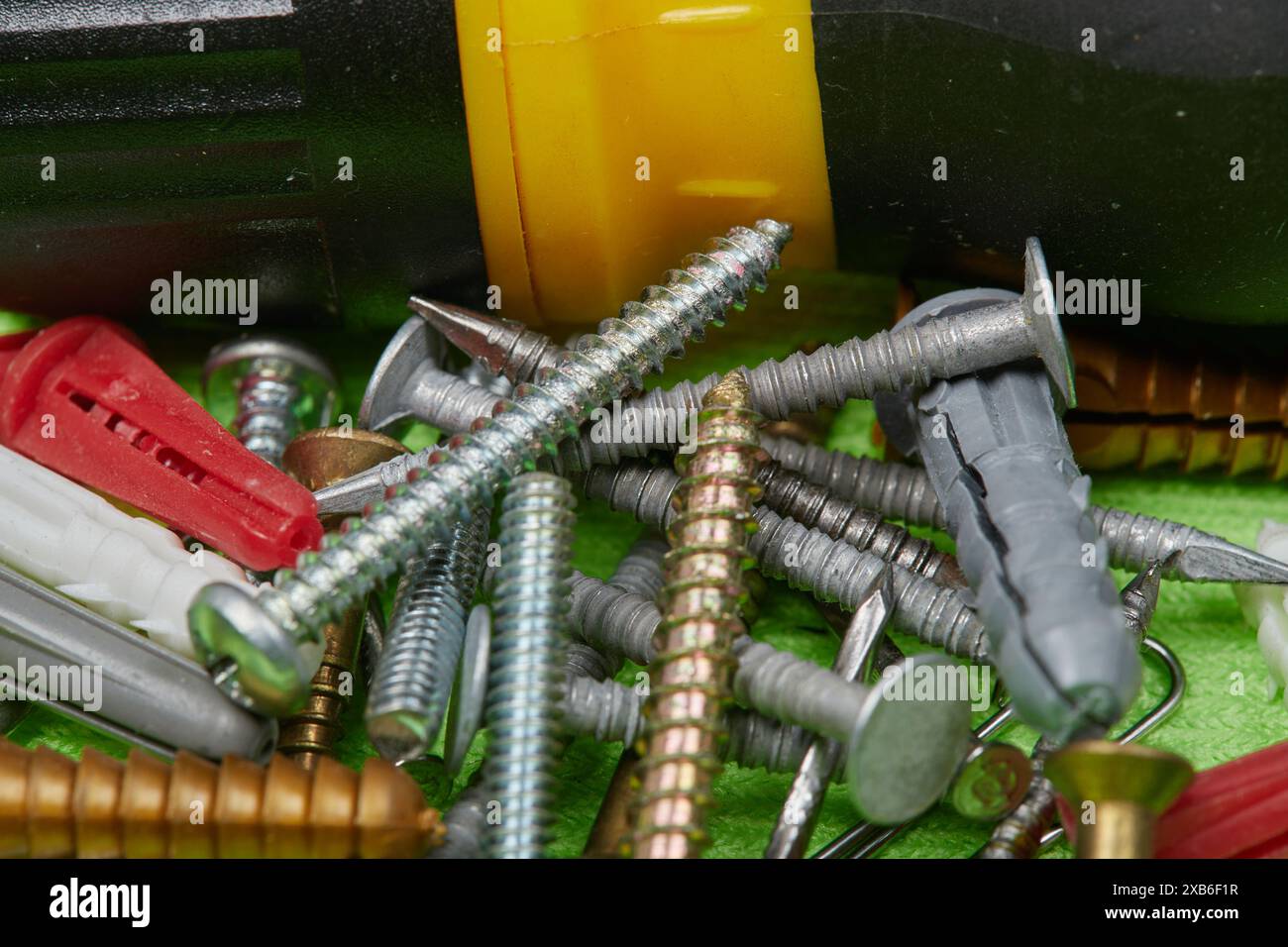 Externally helical threaded fastener hi-res stock photography and ...