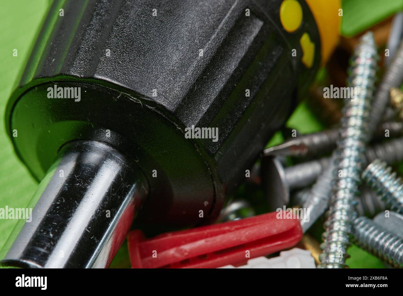 Externally helical threaded fastener hi-res stock photography and ...