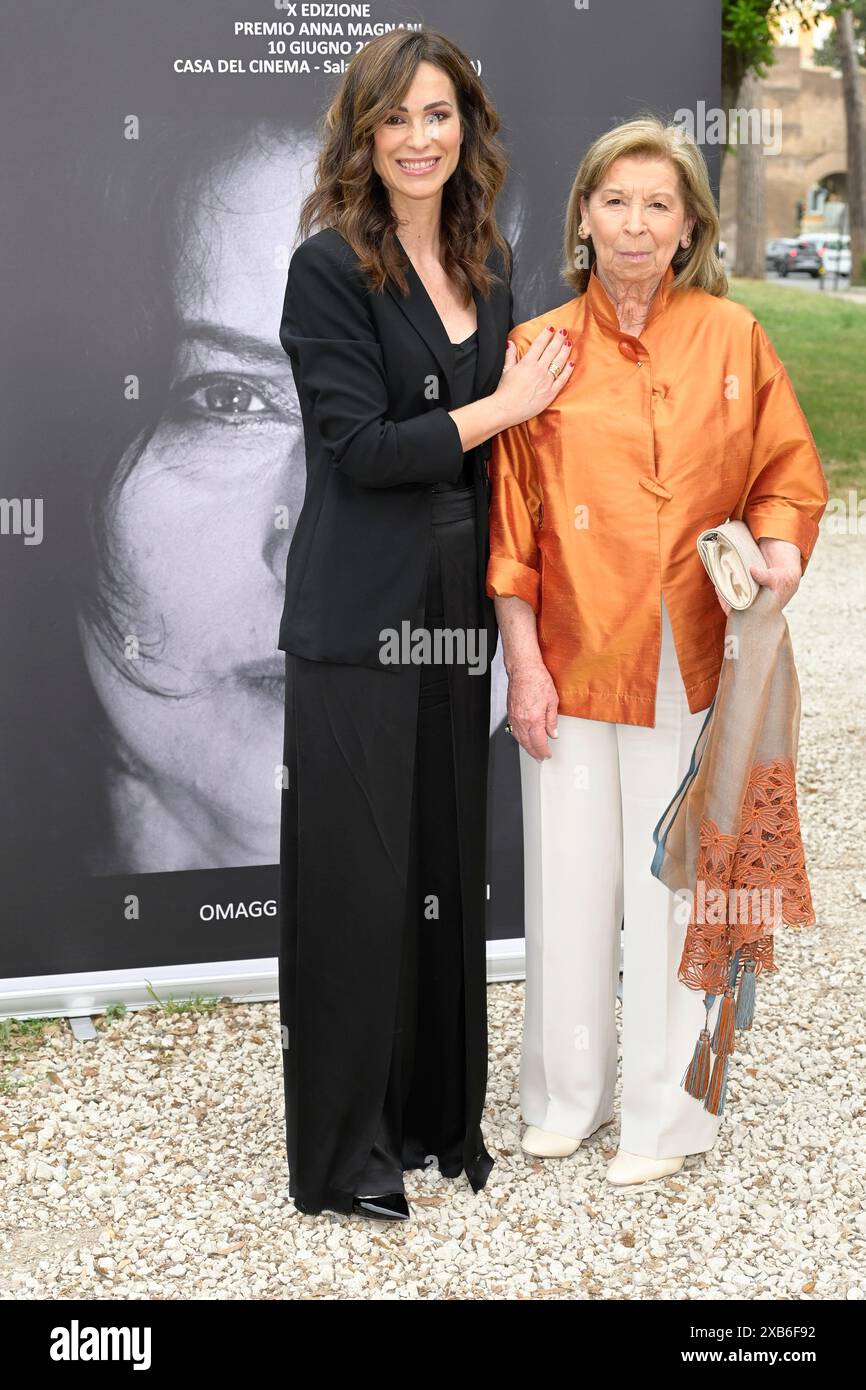 Rome, Italy. 10th June, 2024. Susanna Galeazzi (l) and Laura Maria ...