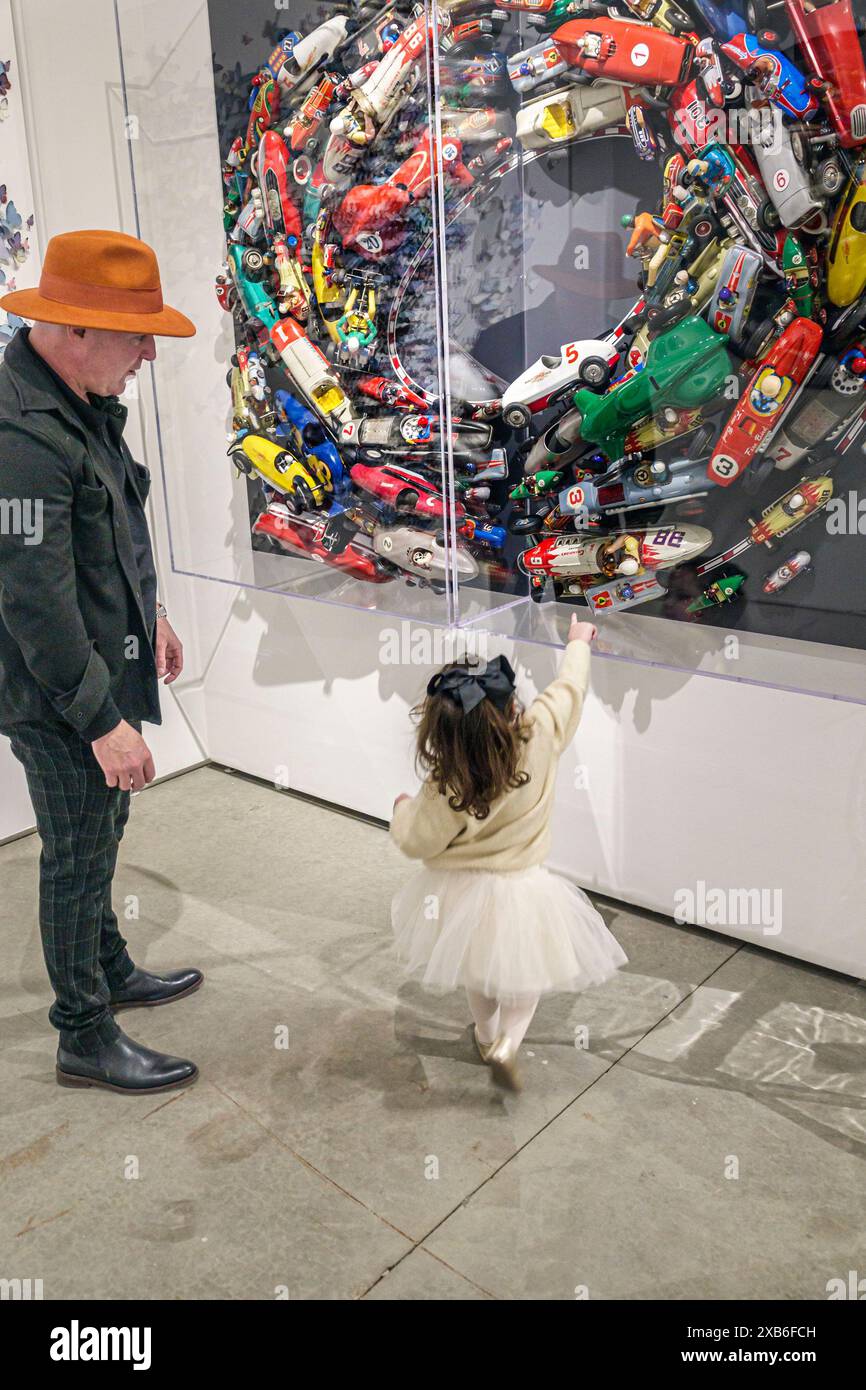 Miami Florida,Art Miami contemporary fair,Art Basel Week,inside ...