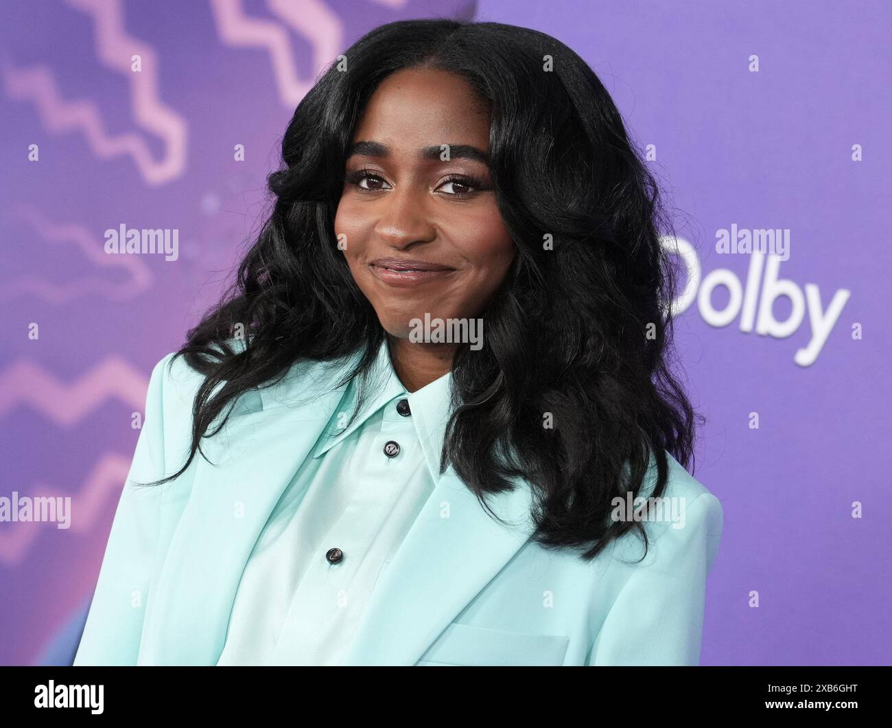 Ayo Edebiri arrives at the Disney And Pixar's INSIDE OUT 2 World ...