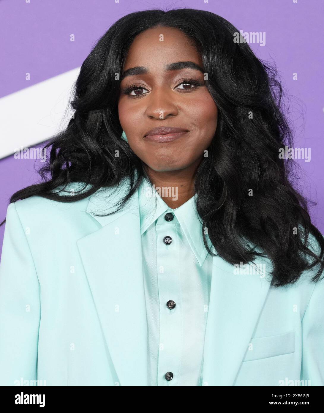 Ayo Edebiri arrives at the Disney And Pixar's INSIDE OUT 2 World ...