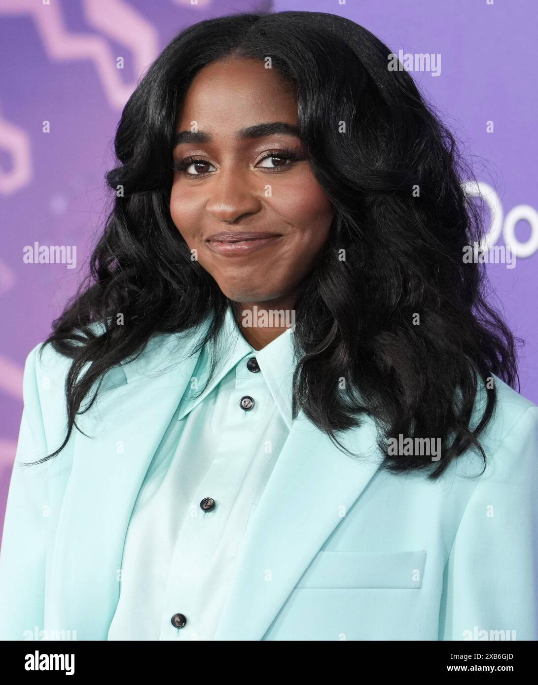 Ayo Edebiri arrives at the Disney And Pixar's INSIDE OUT 2 World ...