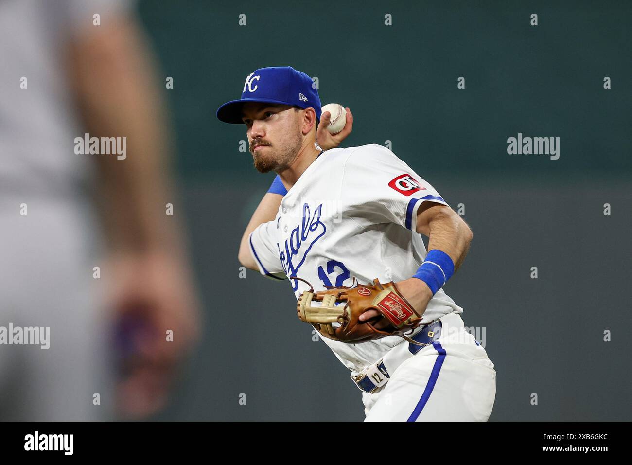 Kansas City, MO, USA. 10th June, 2024. Kansas City Royals second ...
