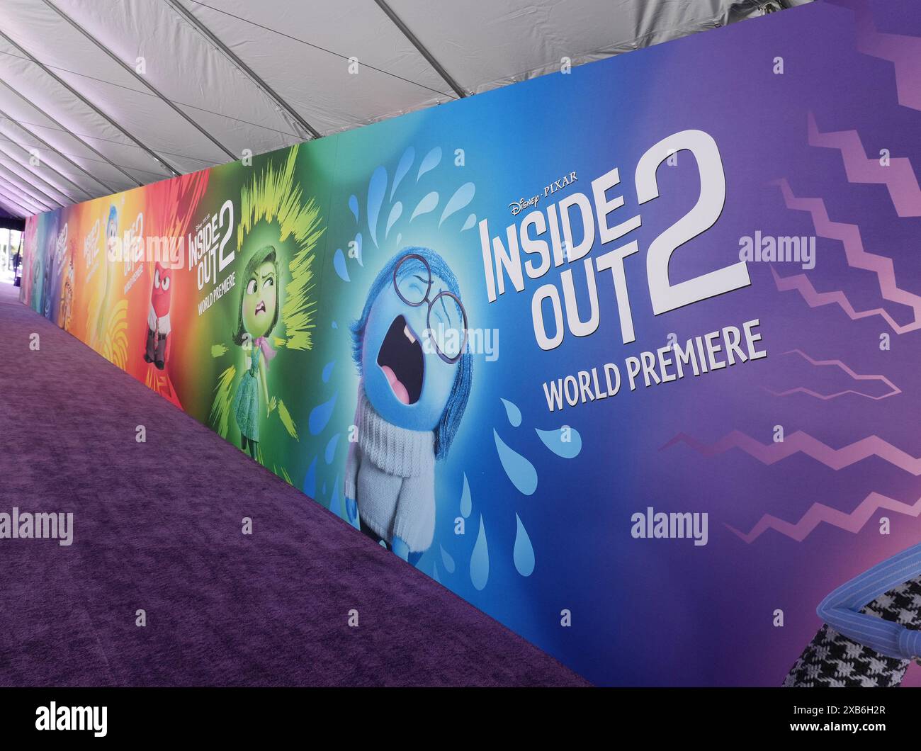 Atmosphere at the Disney And Pixar's INSIDE OUT 2 World Premiere held ...
