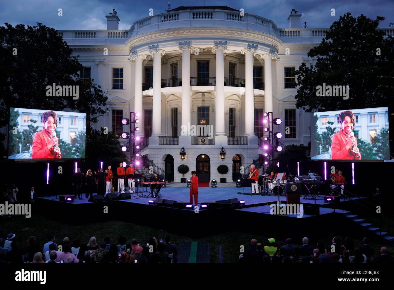Fairfax, United States. 10th June, 2024. Musician Gladys Knight ...