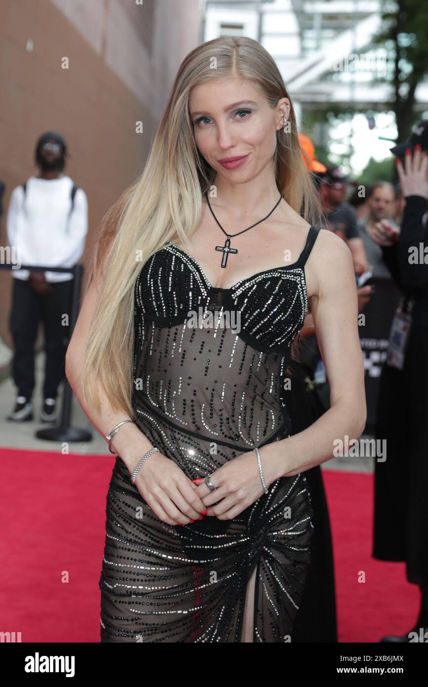New York, USA, June 10, 2024 - Arielle Raycene during the Dakota ...
