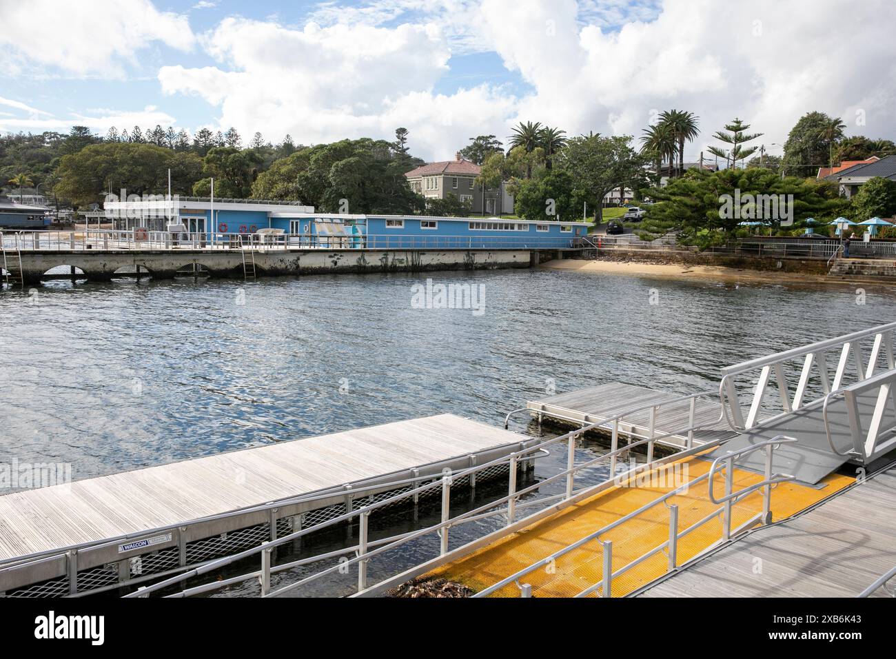 Watsons Bay Sydney and harbour wharf,Sydney eastern suburbs,NSW ...