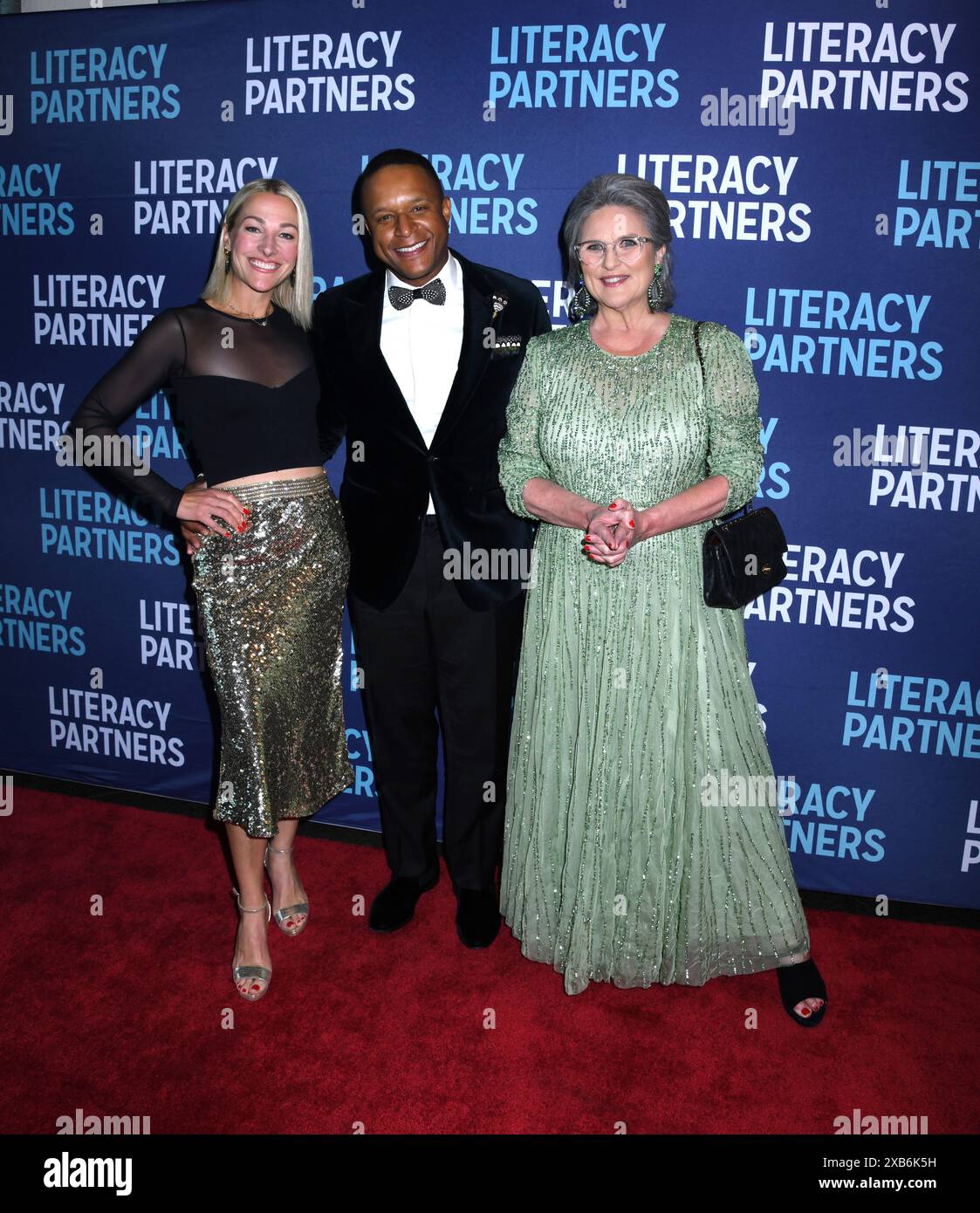 June 10, 2024, New York, New York, USA: Lindsay Czarniak, Craig Melvin ...