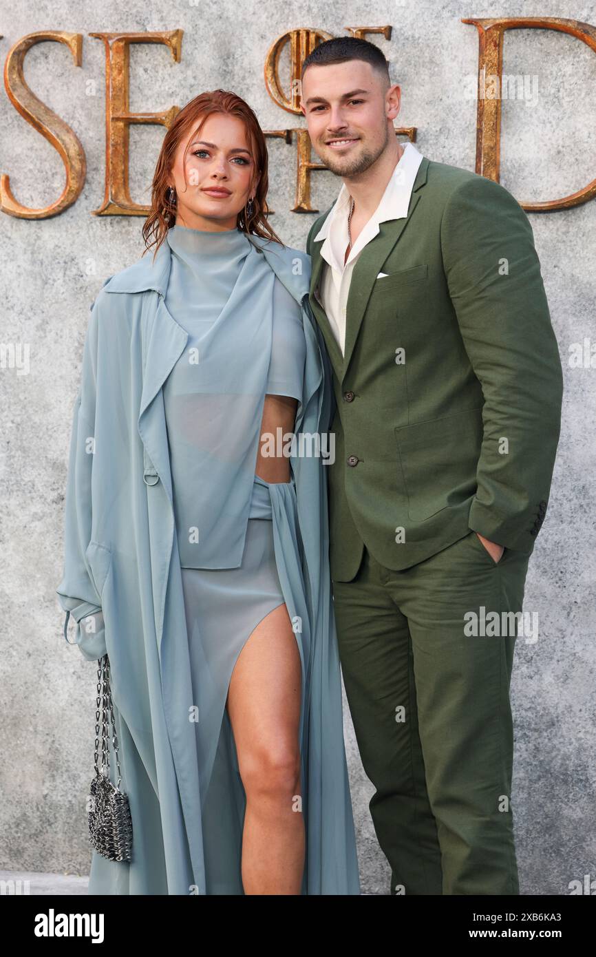 London, UK. 10th June, 2024. Tasha Ghouri and Andrew Le Page attend the ...
