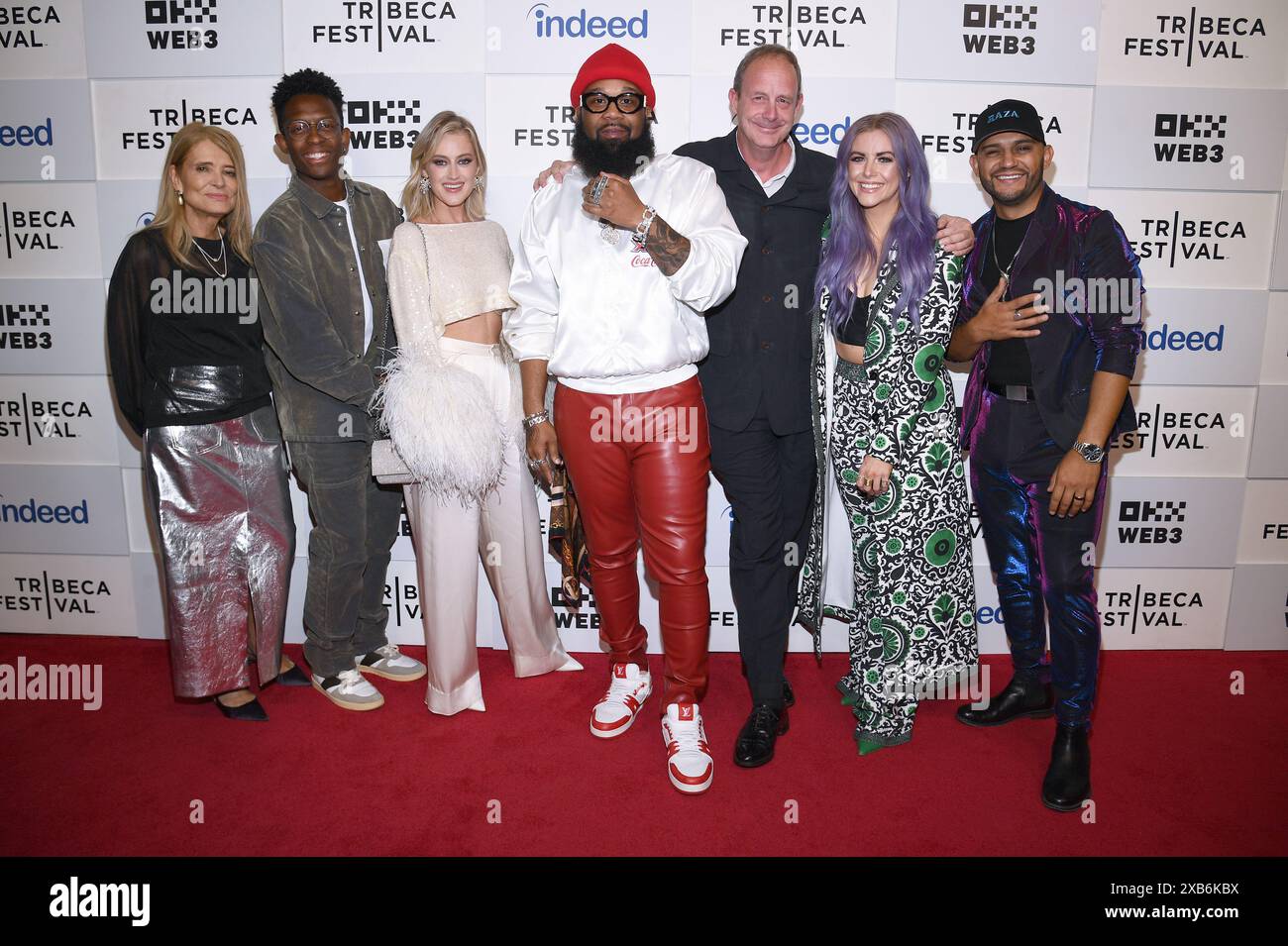 New York, USA. 10th June, 2024. (L-R) Janet Lee, Breland, Brooke Eden ...