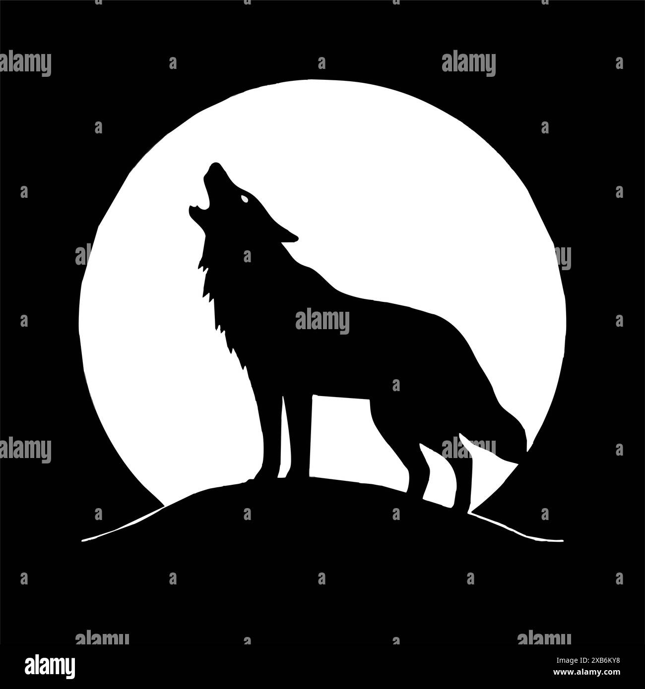 Wolf tree Black and White Stock Photos & Images - Alamy