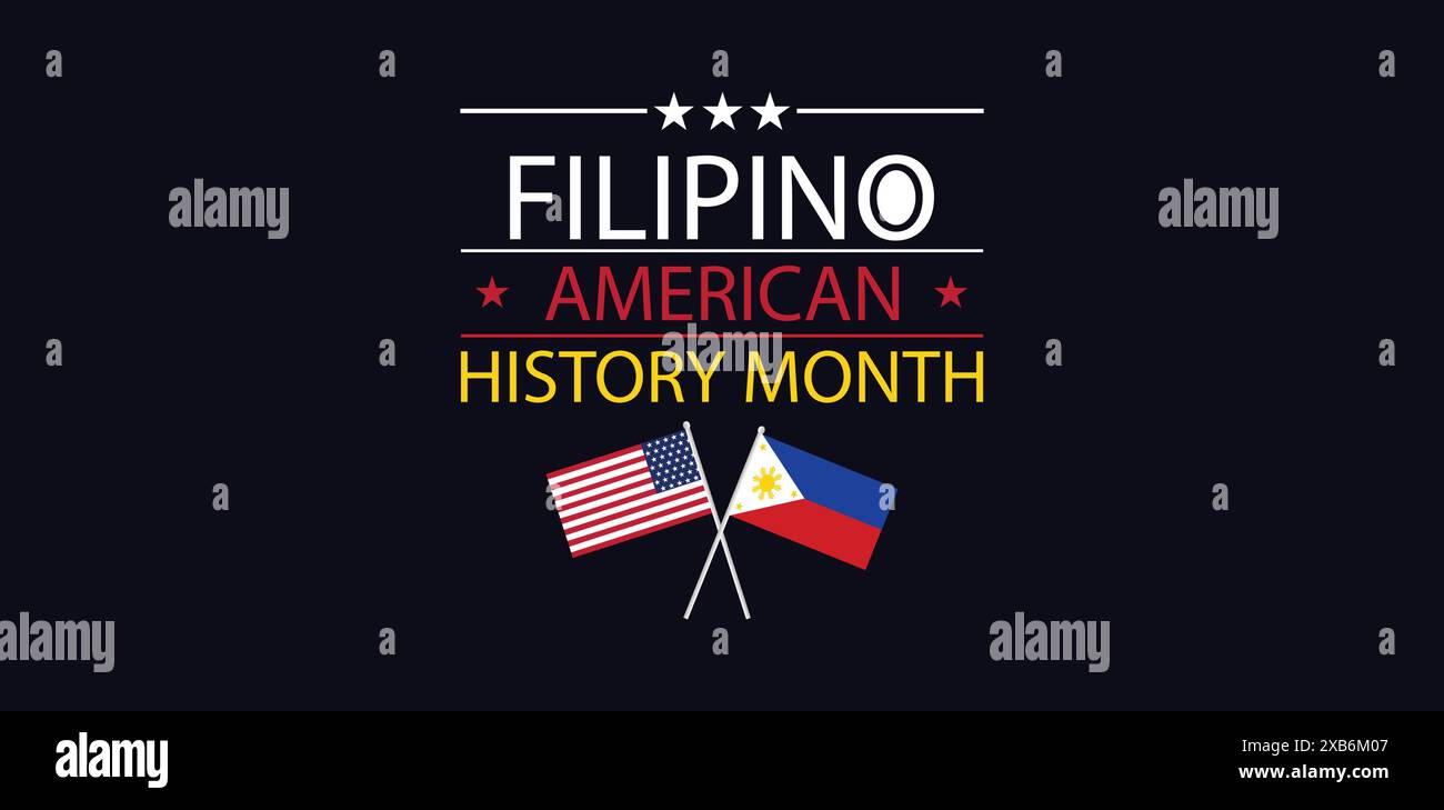 Celebrating Filipino American Heritage History Month with USA Flag ...