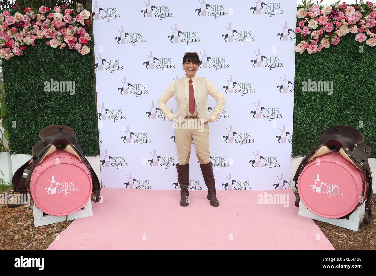 June 8, 2024, Los Angeles, California, USA: Christine Peake at Sips and ...