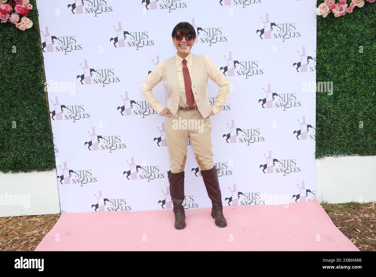 June 8, 2024, Los Angeles, California, USA: Christine Peake at Sips and ...