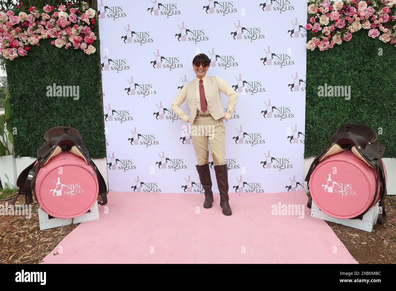 June 8, 2024, Los Angeles, California, USA: Christine Peake at Sips and ...