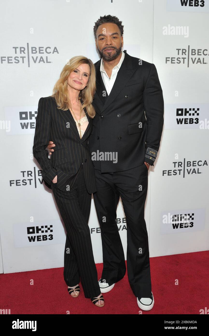 New York, USA. 10th June, 2024. L-R: Kyra Sedgwick and Cliff "Method ...