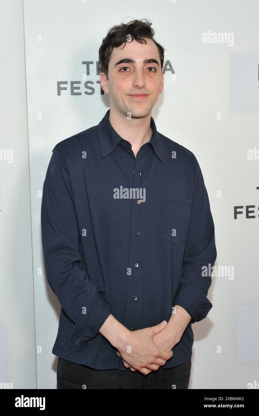 New York, USA. 10th June, 2024. Daniel Robbins attends the world ...