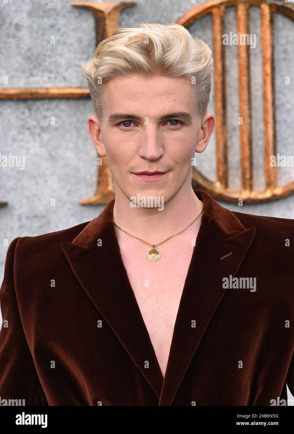 London, UK. 10th June, 2024. Ewan Mitchell attending the House Of The ...