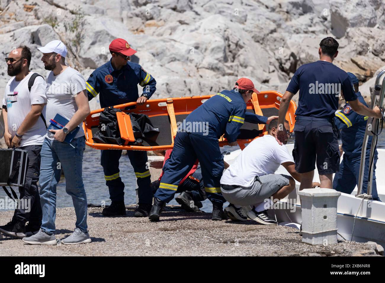 On Saturday further searches by Greek Fire Emergency Services in ...