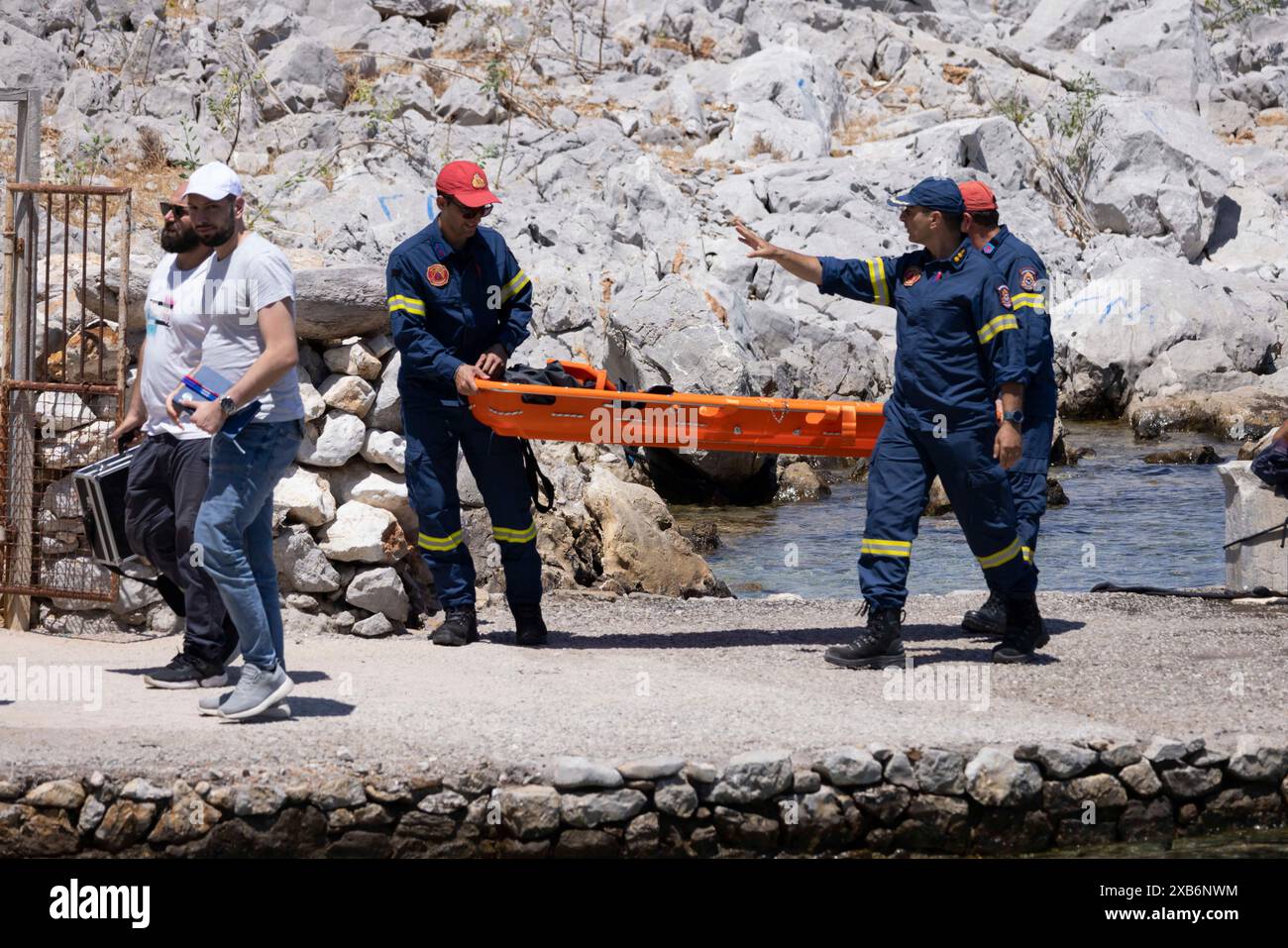 On Saturday further searches by Greek Fire Emergency Services in ...