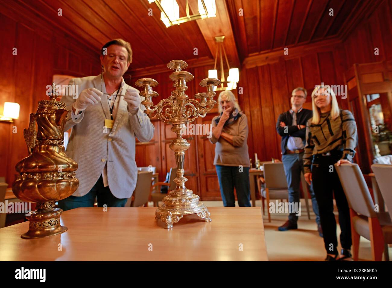 10 June 2024, Saxony-Anhalt, Wernigerode: Museum director Christian ...