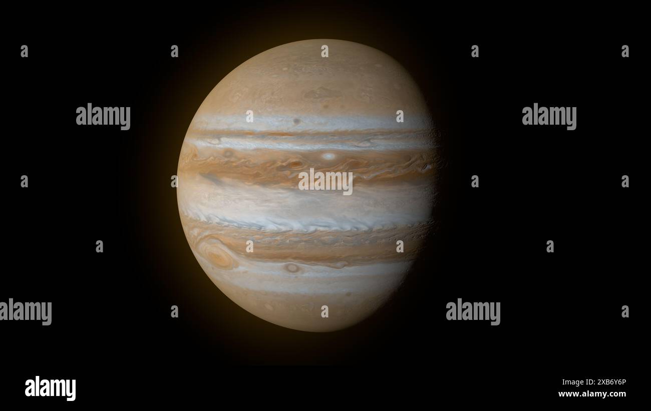 Jupiter, the largest planet in our Solar System. This gas giant is ...