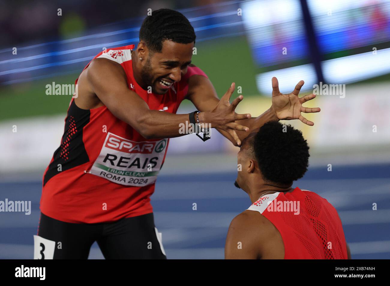 Rome, Italy 10.06.2024: Timothe MUMENTHALER os Swiss compete and win ...