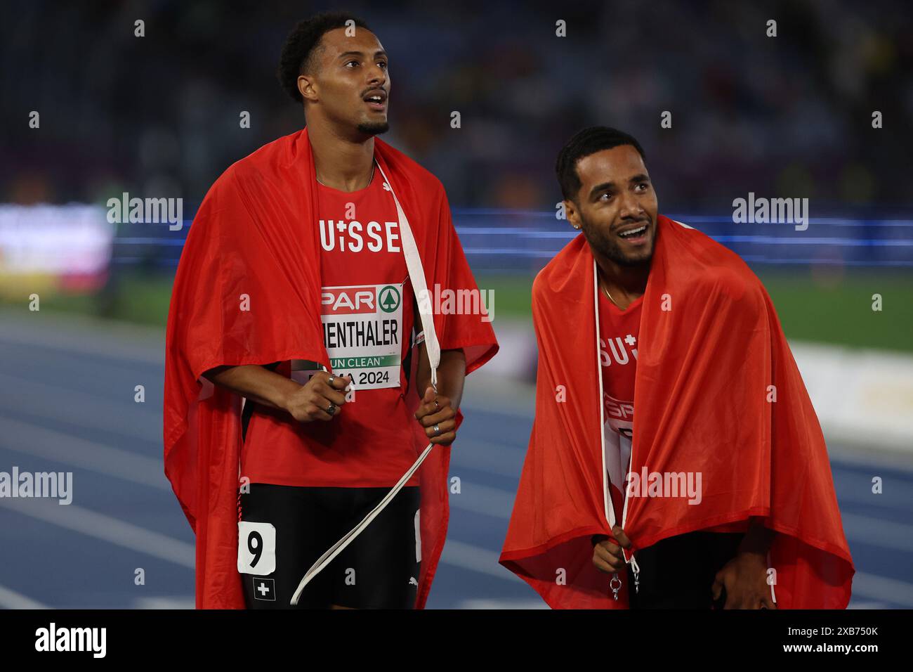 Rome, Italy 10.06.2024: Timothe MUMENTHALER os Swiss compete and win ...
