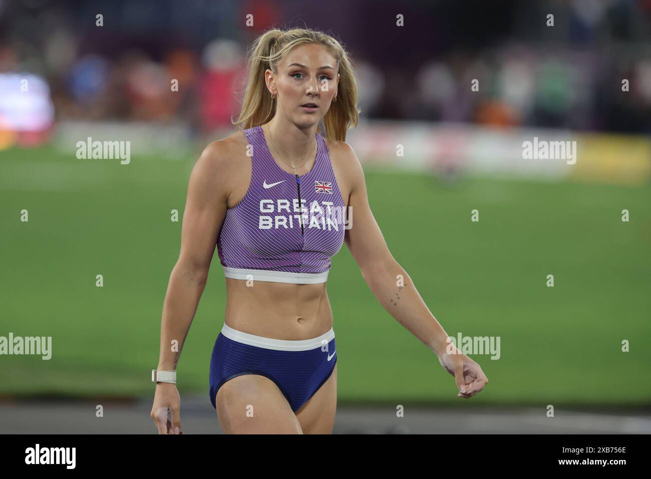 Rome, Italy 10.06.2024: Molly CAUDERY GBR compete and win bronze medal ...