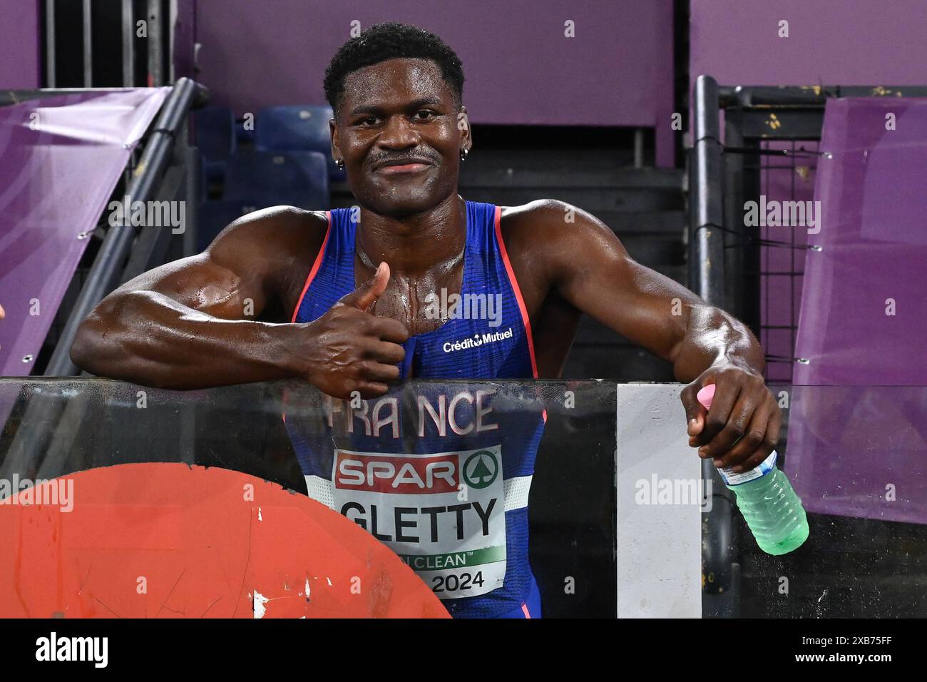 Rome, Italy. 10th June, 2024. Makenson GLETTY during European Athletics ...