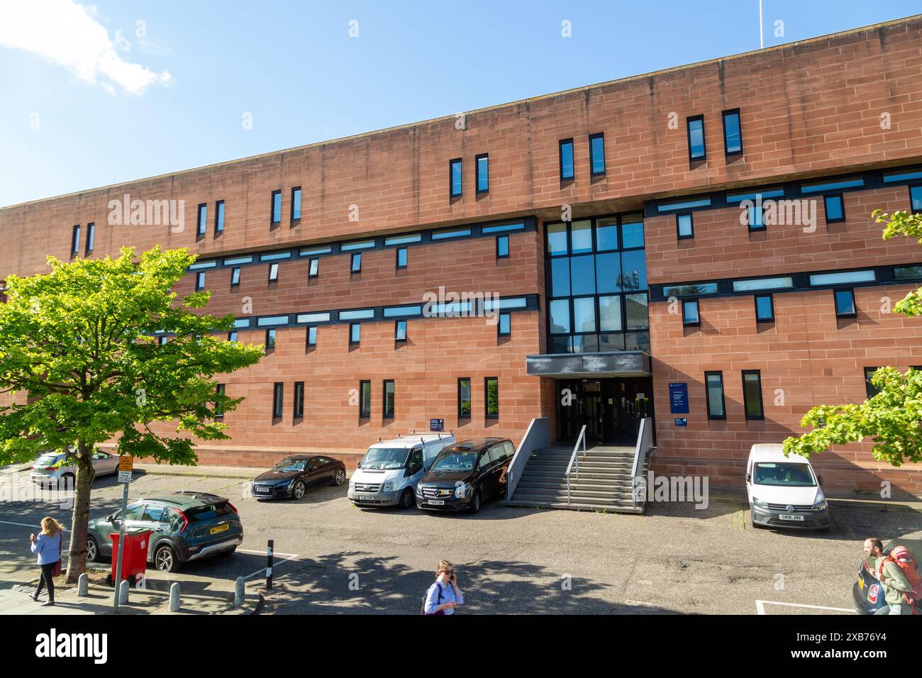 Edinburgh College of Art, Hunter Building, Edinburgh, Scotland Stock ...