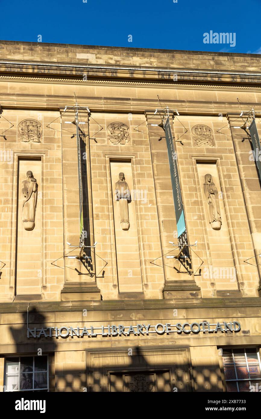 National Library of Scotland on George IV Bridge, Edinburgh, Scotland ...