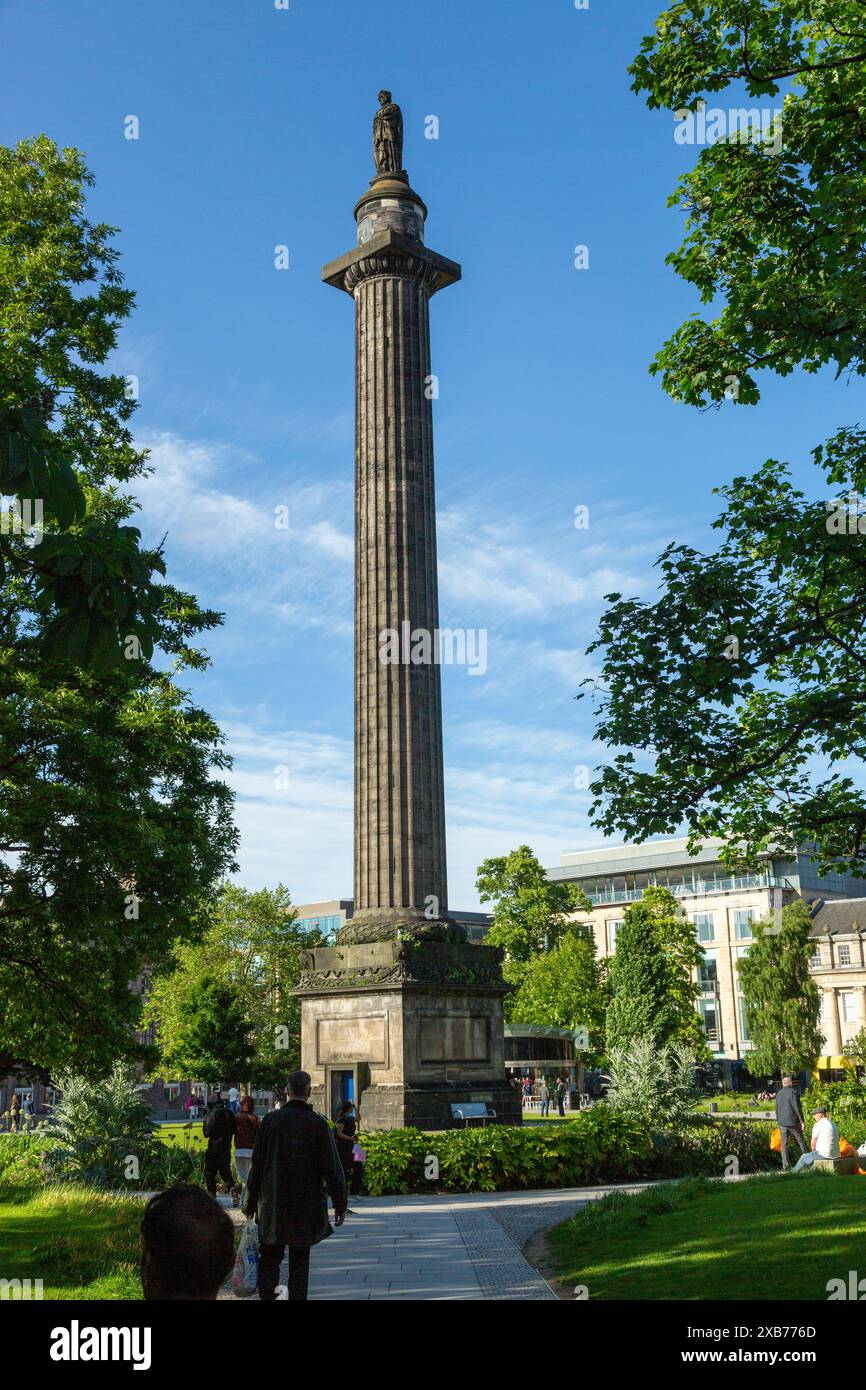 Melville Monument in St Andrews Square Edinburgh Scotland Stock Photo ...